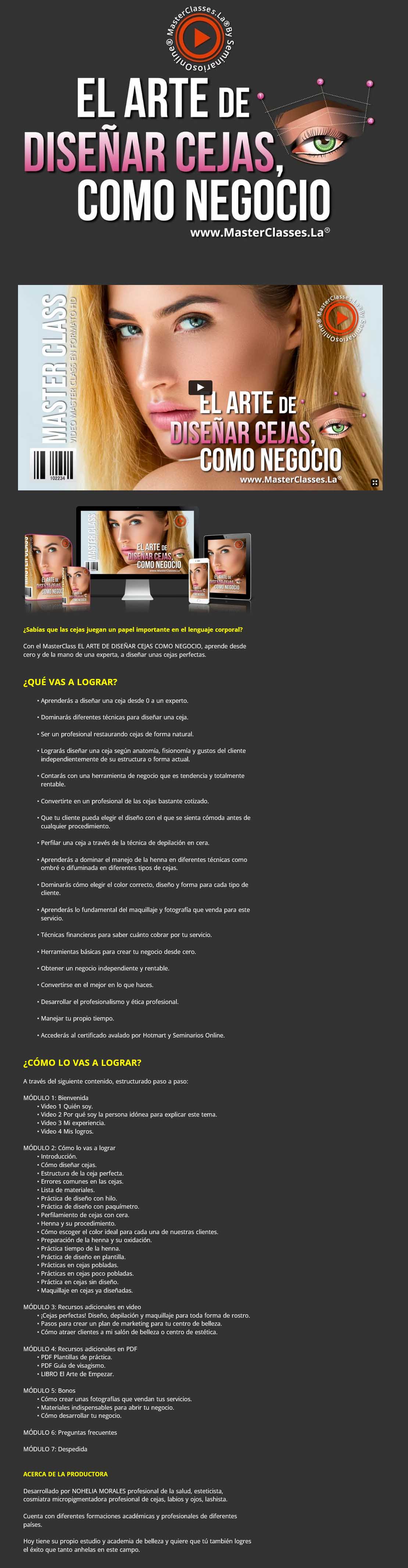El arte de diseñar cejas como negocio - cursosenoferta.com El arte de diseñar cejas como negocio - cursosenoferta.com